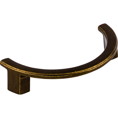 Top Knobs Half Circle Open 3 1/2" Center to Center Finger pull & Reviews | Wayfair